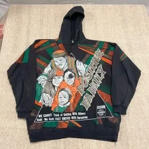 Vintage | Shirts | Vintage Kacy World Colors Hoodie Mens Xl Black 99s ...